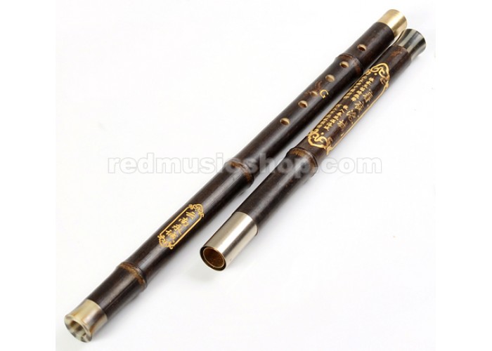 Quality Purple Bamboo Bawu Flute - Red Music Shop