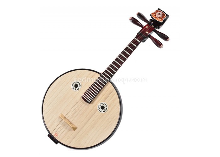 Hardwood Zhong Ruan,Chinese Zhong Ruan lute - Red Music Shop