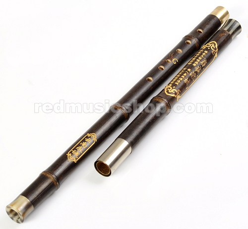 Quality Purple Bamboo Bawu Flute - Red Music Shop