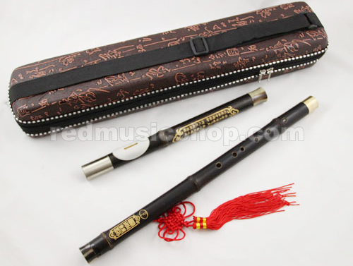 Quality Purple Bamboo Bawu Flute - Red Music Shop